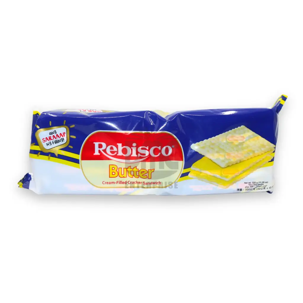 Rebisco Cracker Sandwich Butter (32g x 10 x 40) | DMC