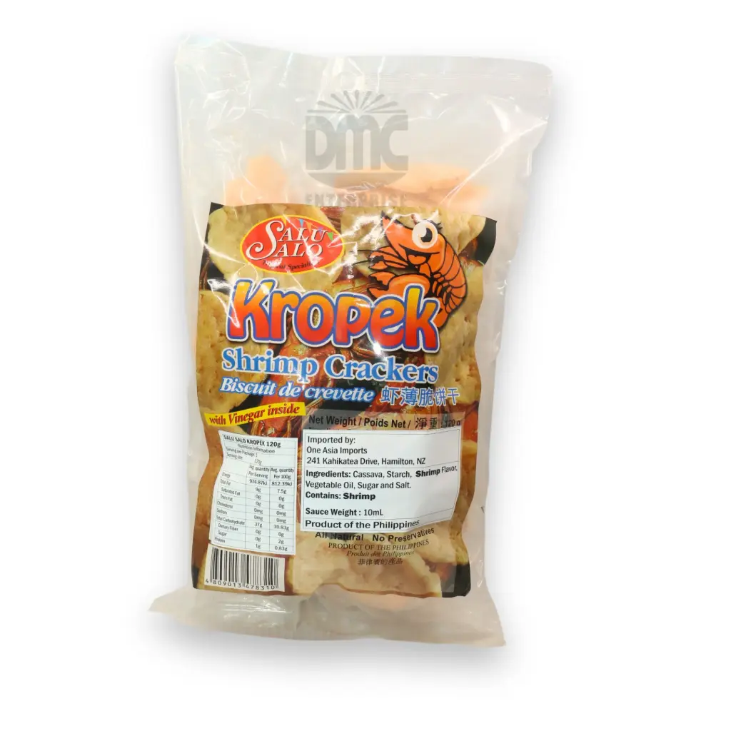 SaluSalo Kropeck Shrimp Cracker (120g x 12) | DMC