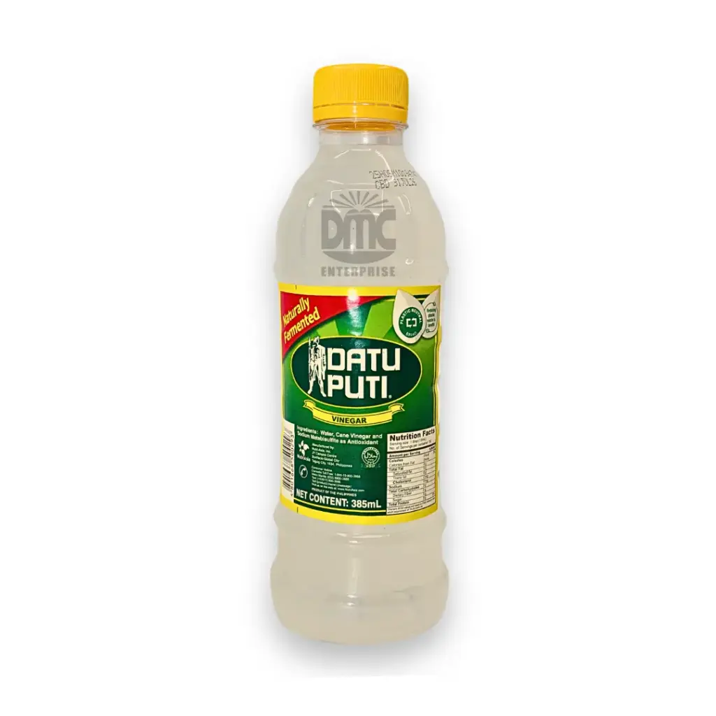 Datu Puti White Vinegar (385ml x 24) LOCAL | DMC