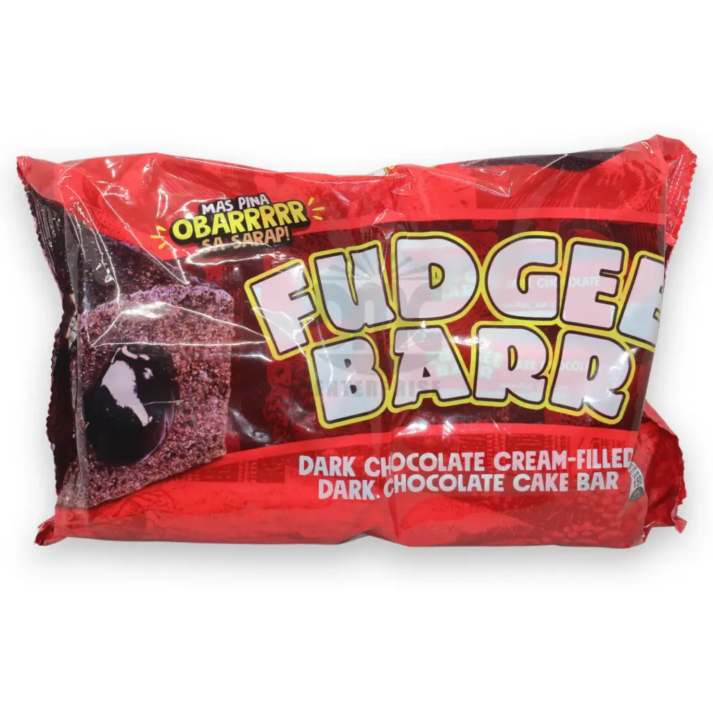 Rebisco Fudgee Barr Dark Chocolate (38g x 10 x 10) | DMC