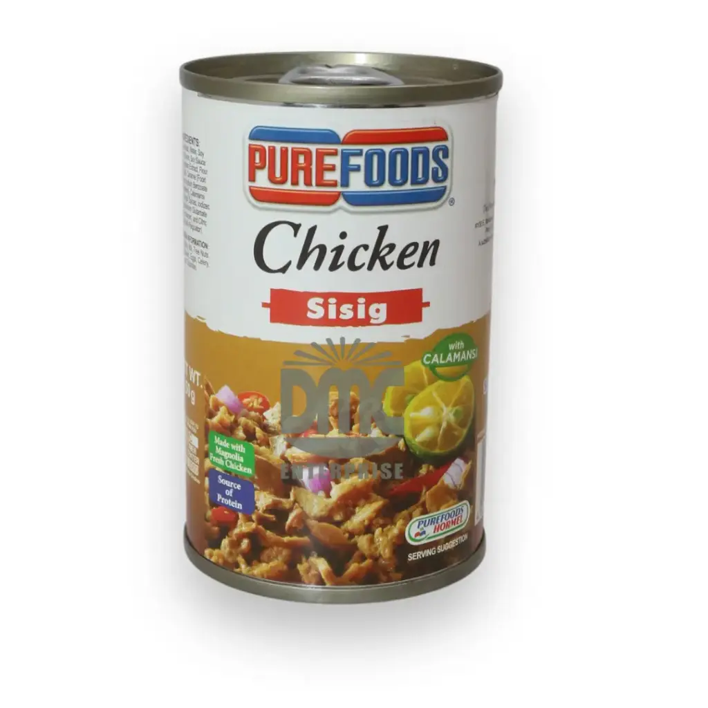 Purefoods Chicken Sisig (150g x 48) | DMC