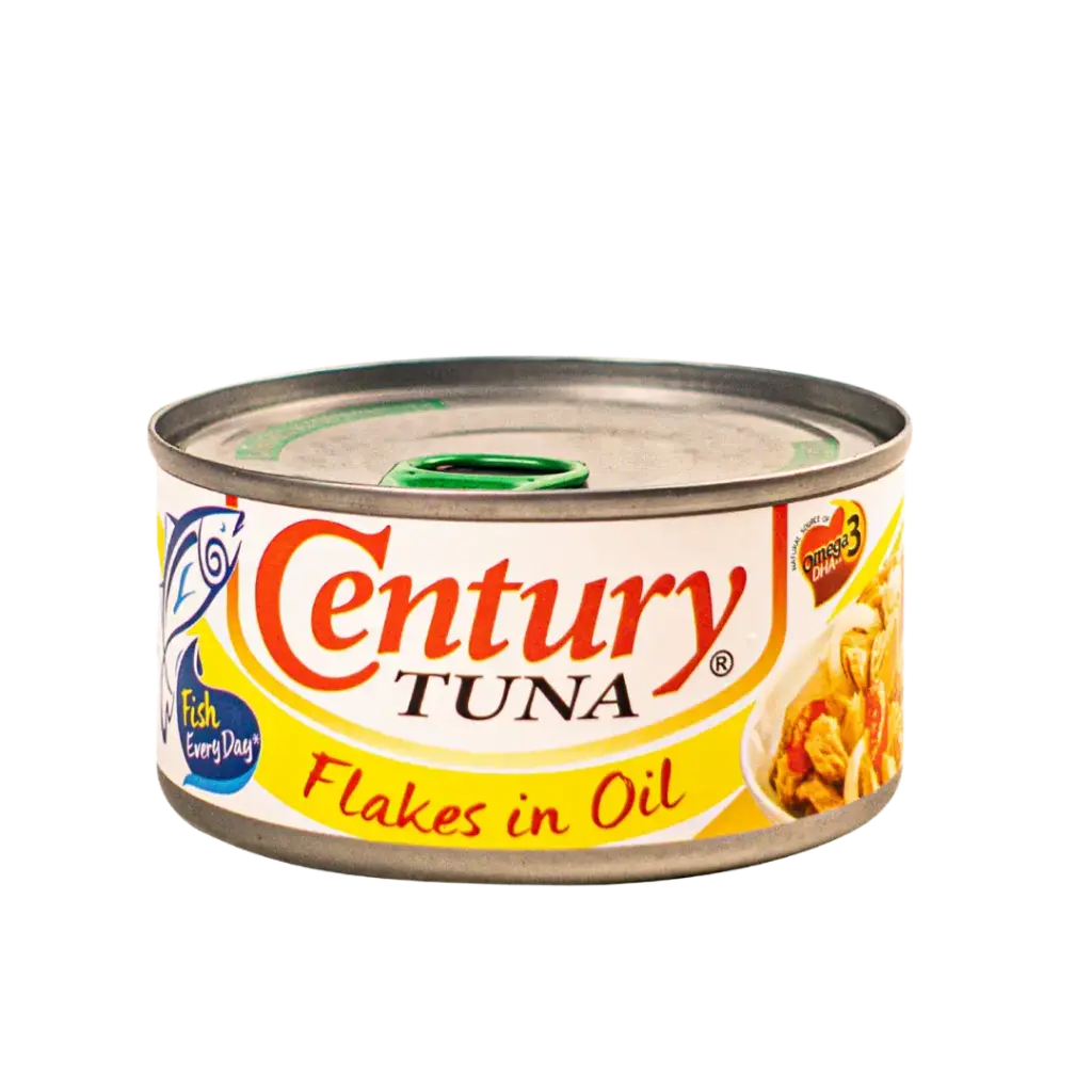Century Tuna Flakes in Vegetable Oil (180g x 48) | DMC